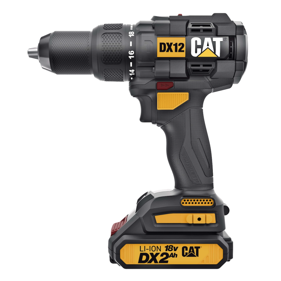 Cat DX12 - Акумуляторний ударний безщітковий дриль-шуруповерт CAT DX12 ...